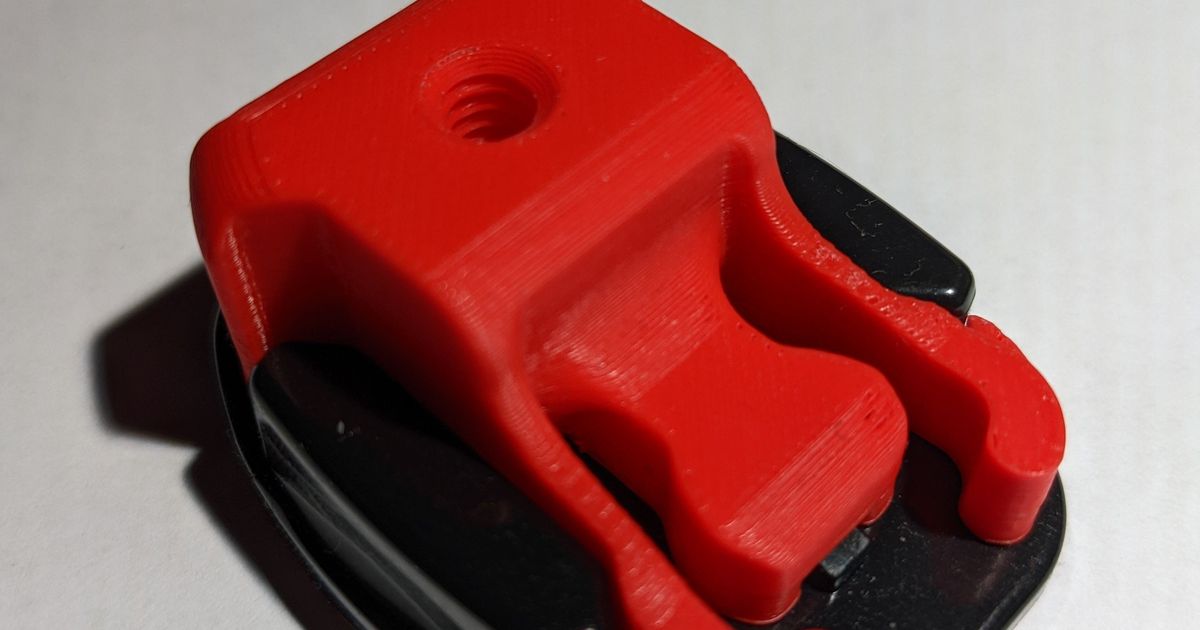 GoPro threaded base by Julien Roch | Download free STL model ...