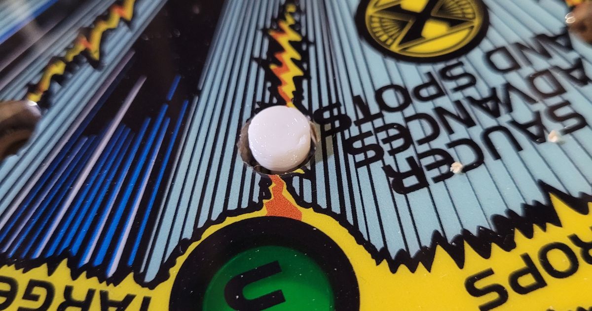 Xenon Pinball Rollover Button by greg | Download free STL model ...