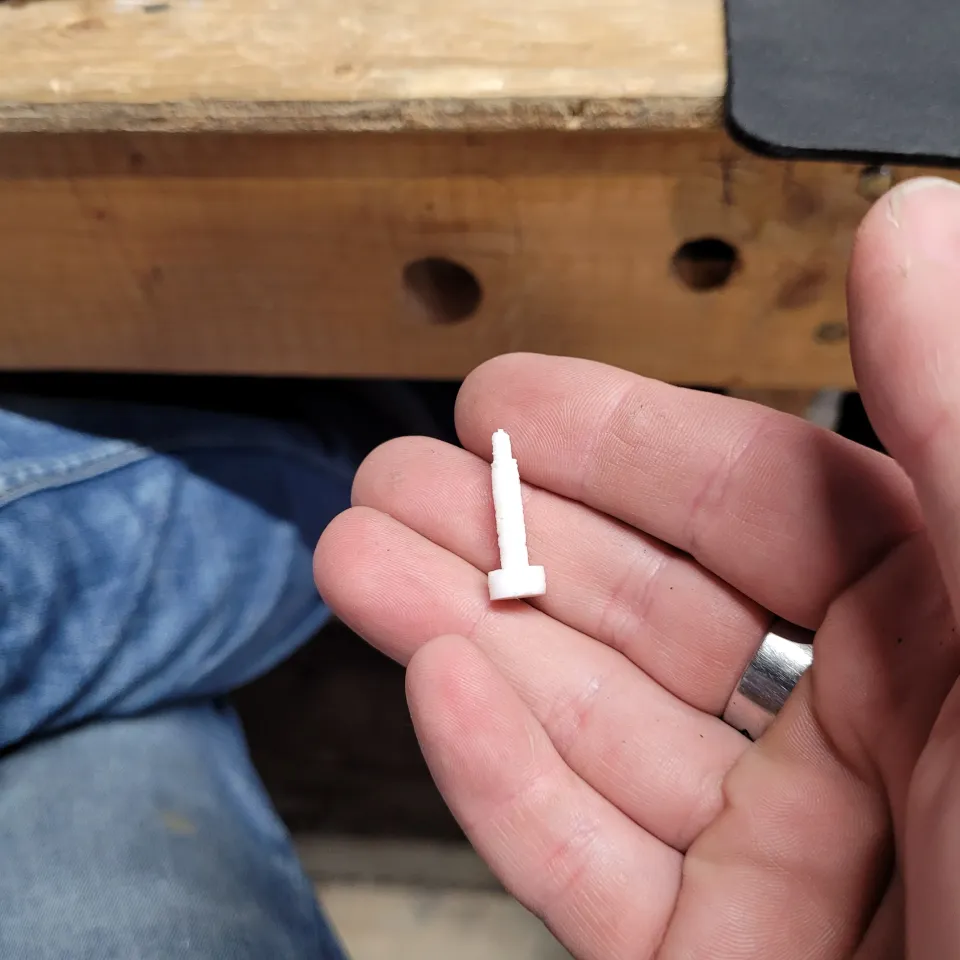 Xenon Pinball Rollover Button by greg | Download free STL model ...