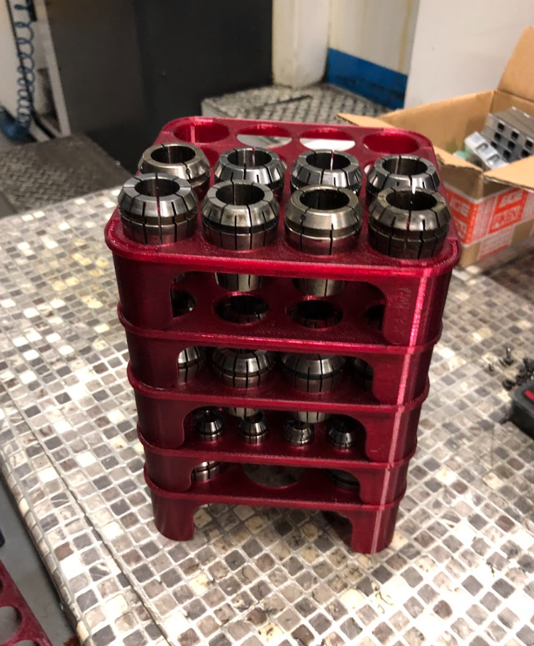 Collet Holder - Organizer for ER40 by Alexeyvik | Download free STL ...
