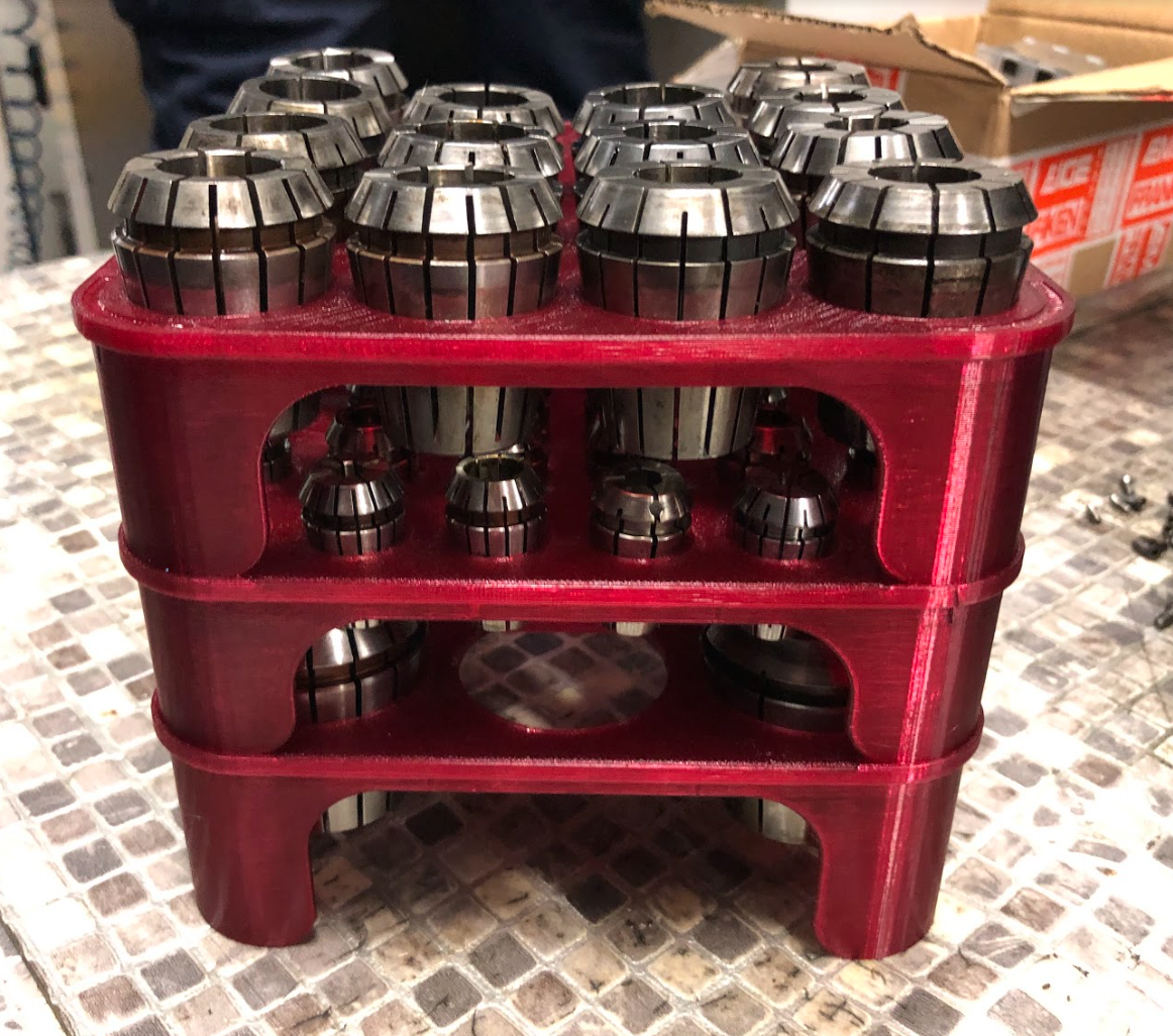 Collet Holder - Organizer for ER40 by Alexeyvik | Download free STL ...