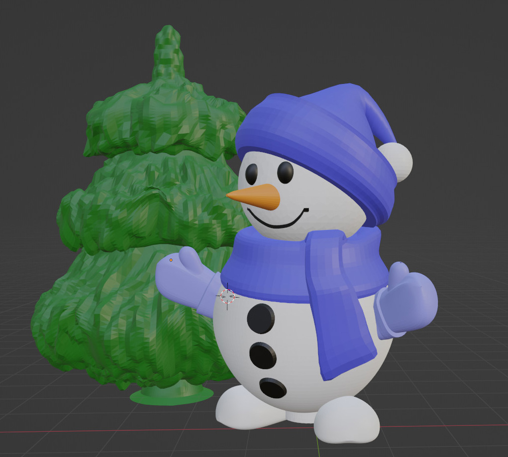 Fritz Frosty the snowman da Spielkind | Scarica il modello STL gratuito ...