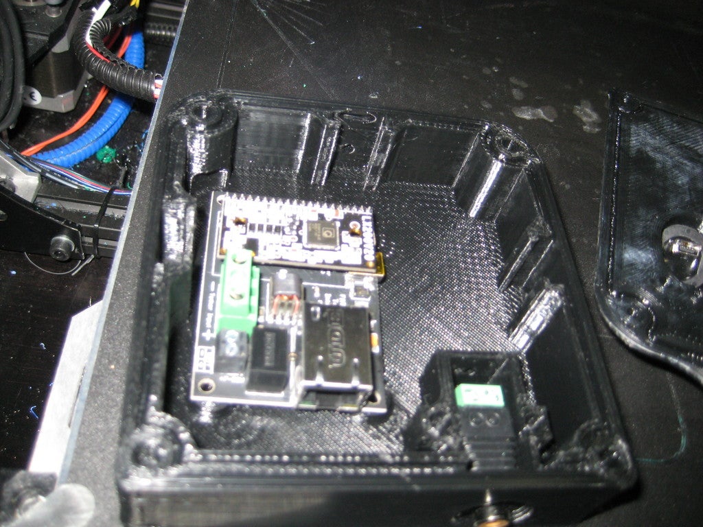 Waterproof ROV Tether control box and reel cable management additions ...