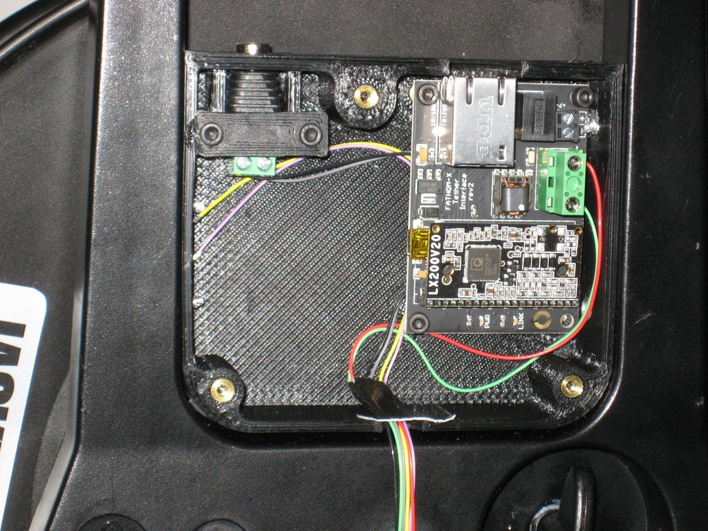 Waterproof ROV Tether control box and reel cable management additions ...