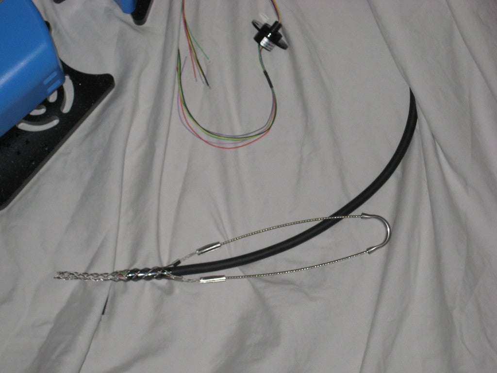 Waterproof ROV Tether control box and reel cable management additions ...