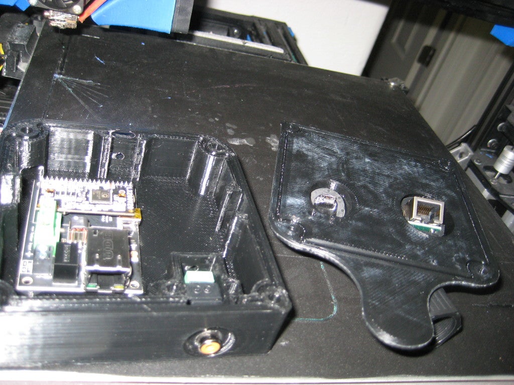 Waterproof ROV Tether control box and reel cable management additions ...