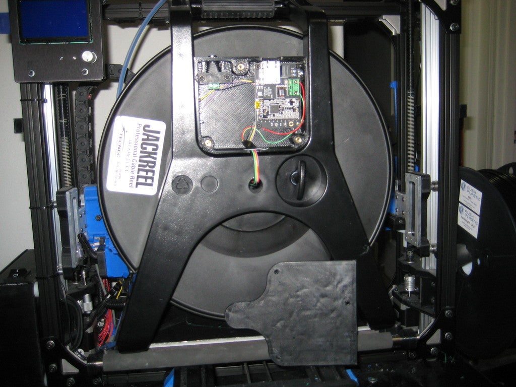 Waterproof ROV Tether control box and reel cable management additions ...