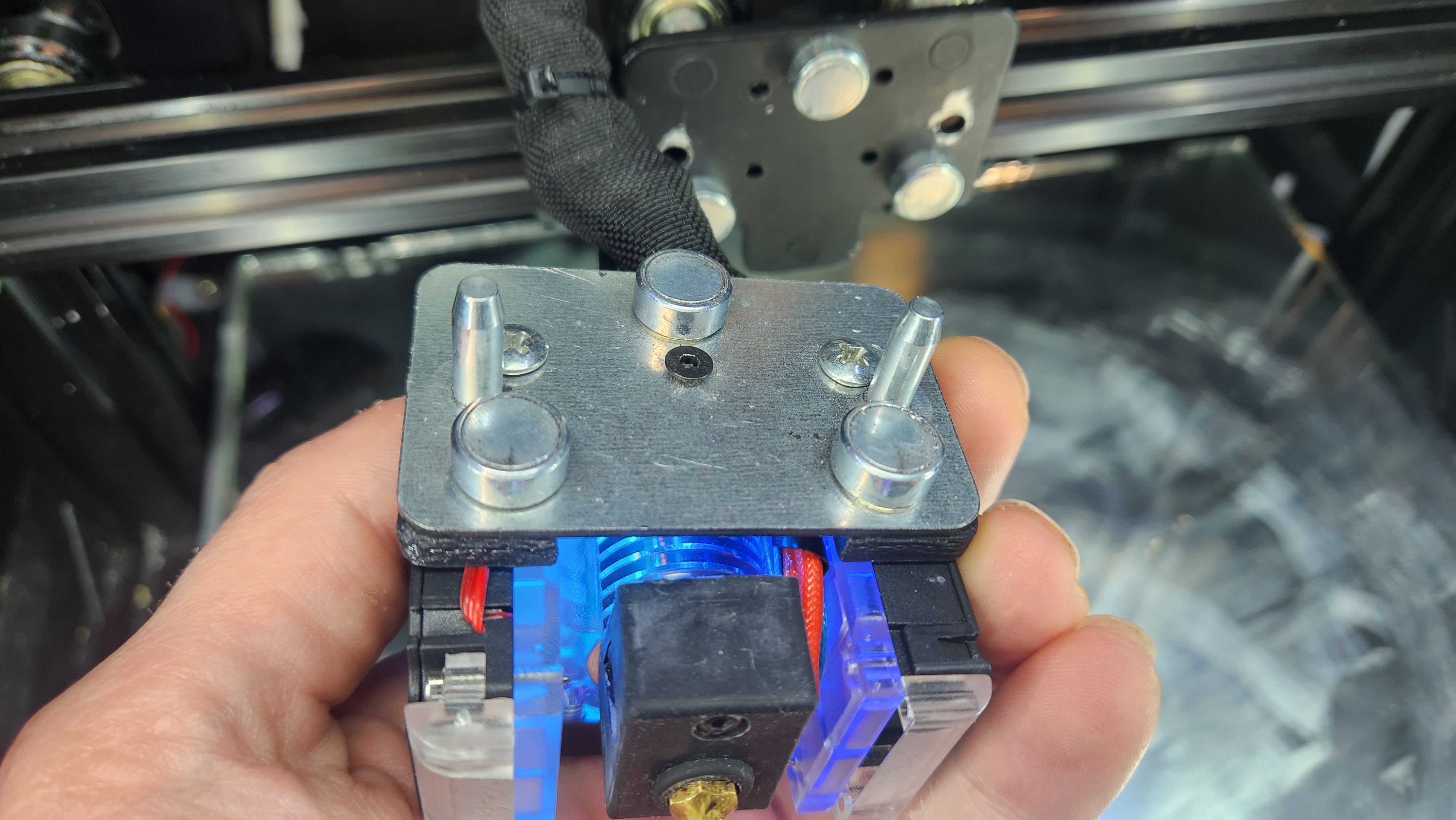 V6 Hot-end Adaptor for Monoprice MP10 / Malyan MA10 by Justin Nelson ...