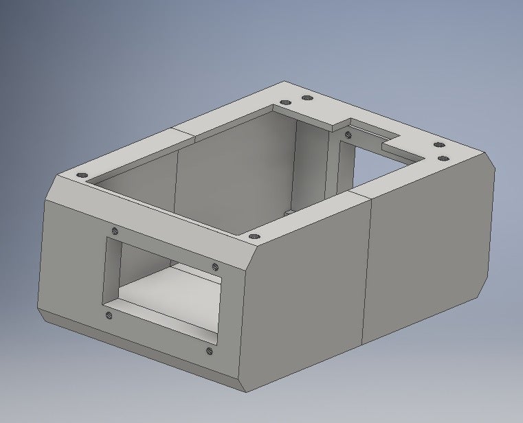 Bear Arms and arm servo mount chassis section for Chip-E Robot by ...
