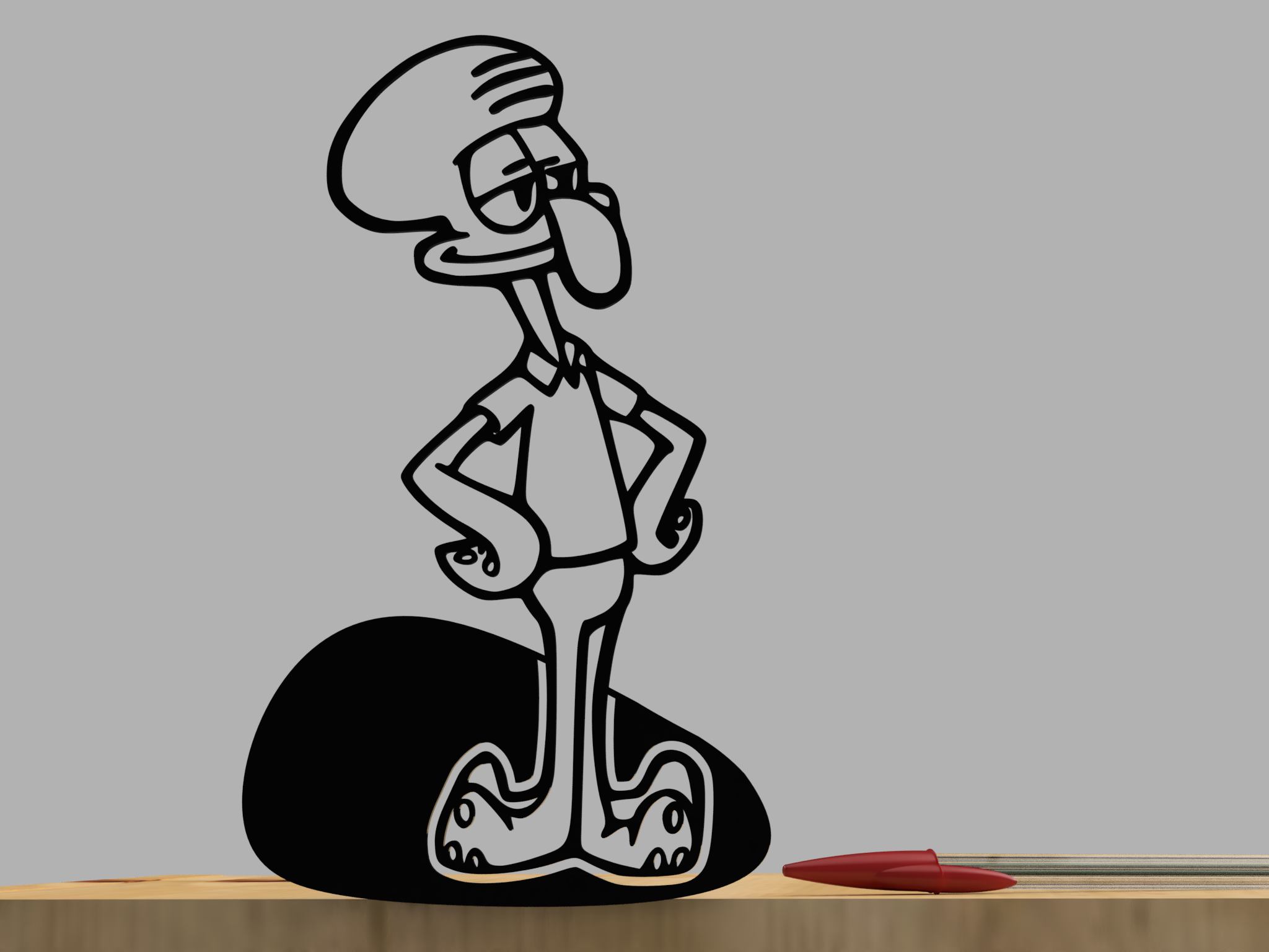 Squidward by Joe | Download free STL model | Printables.com