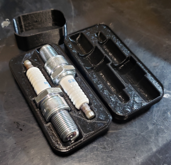 Spark Plug Caddy by Garage_Tinkerer | Download free STL model ...