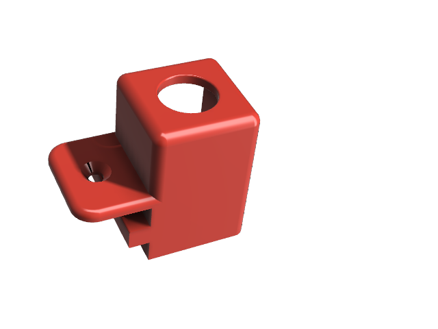 Emergency button holder 3018 cnc by alexford | Download free STL model ...
