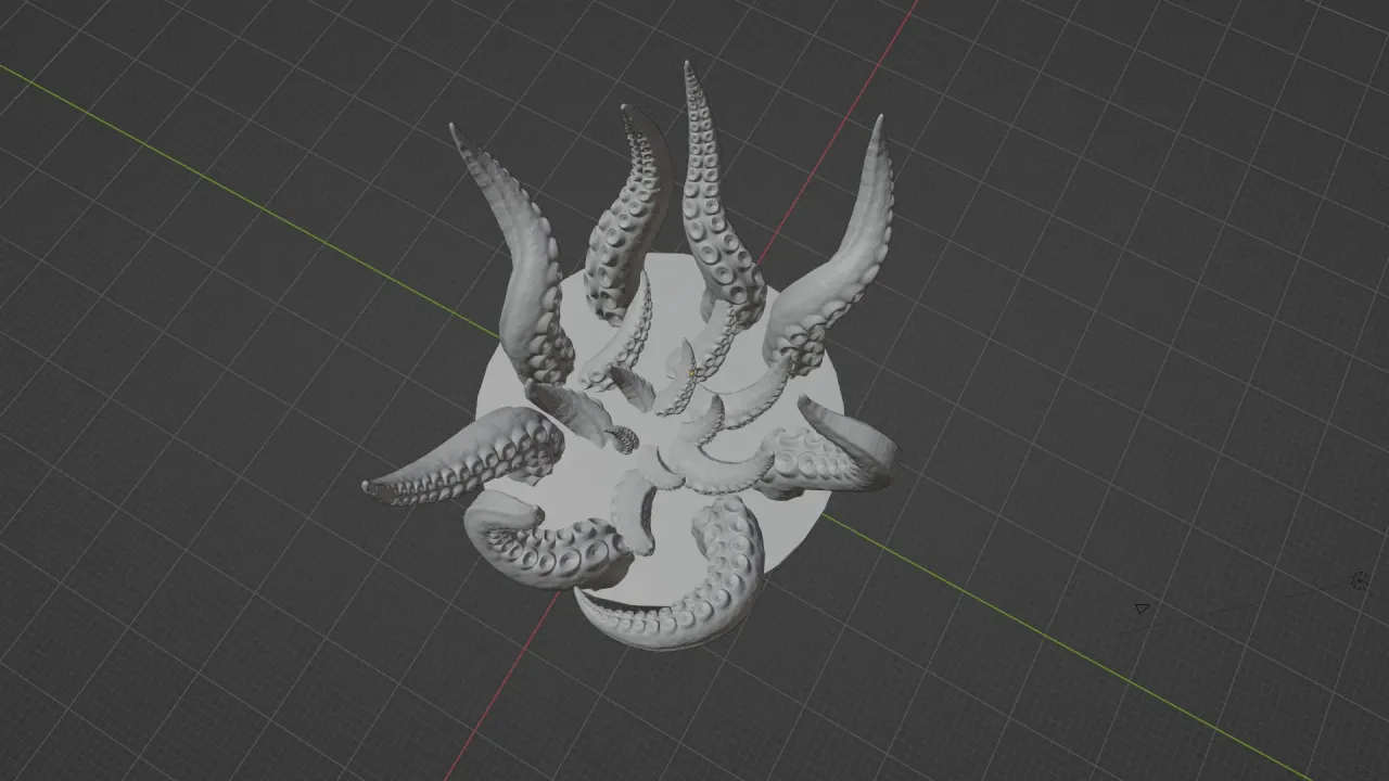 tentacles by Yonatan Weiss | Download free STL model | Printables.com