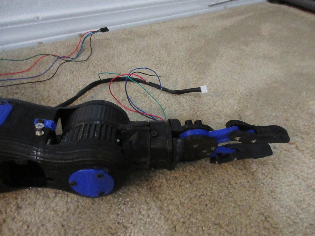 Axis 6 for Moveo Modified Robot Arm with Openbuilds universal mount ...