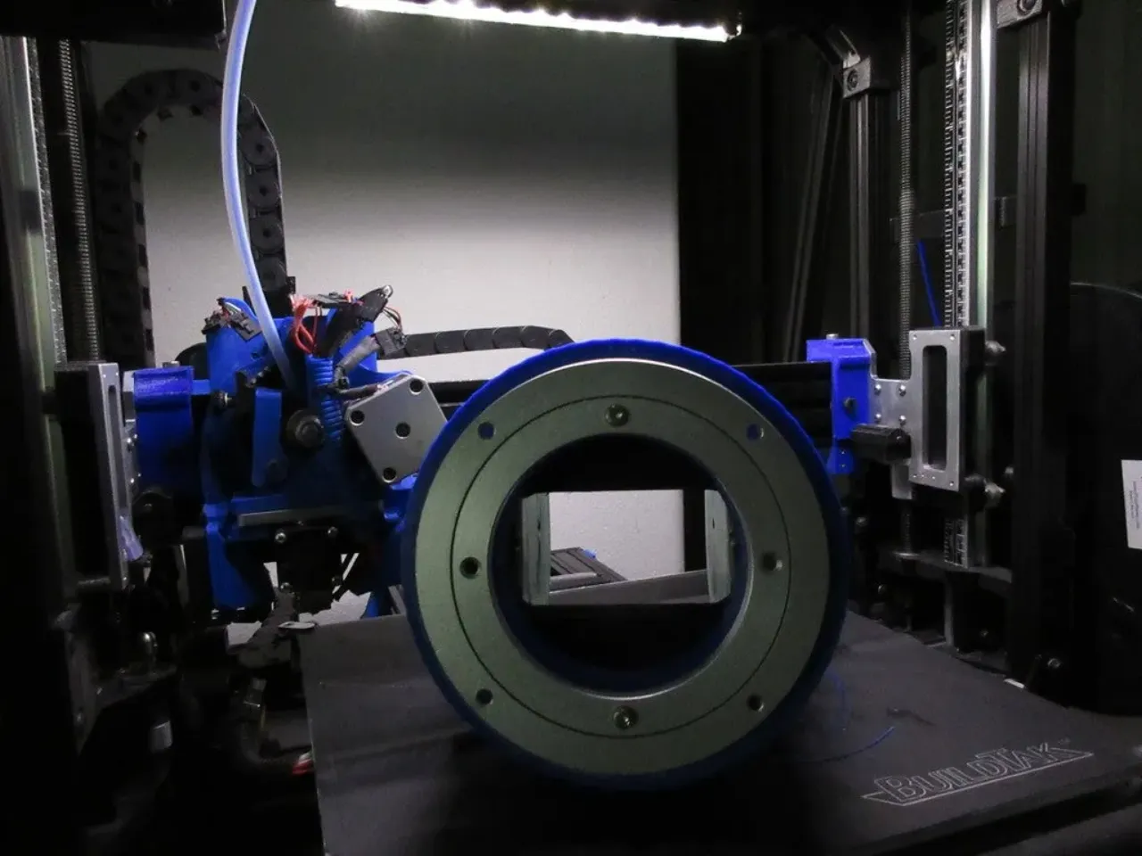 Turret Ring Slew Bearing base and main pulley for Moveo Robot Arm by ...