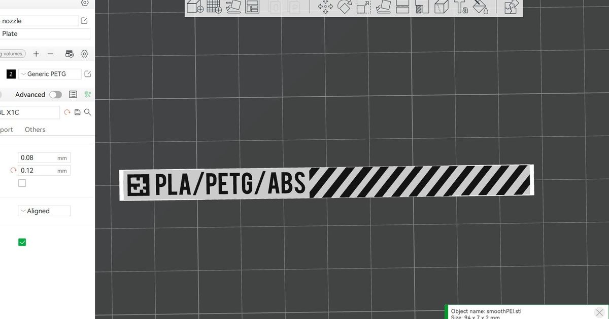 Bambu Labs smooth PEI GR by Aly | Download free STL model | Printables.com