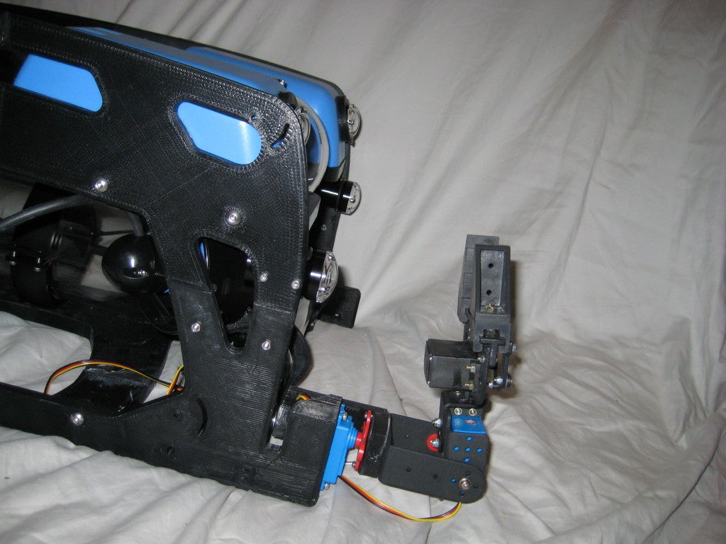 3d printed frames for a Blue Robotics Bluerov 2 by Piercet | Download ...