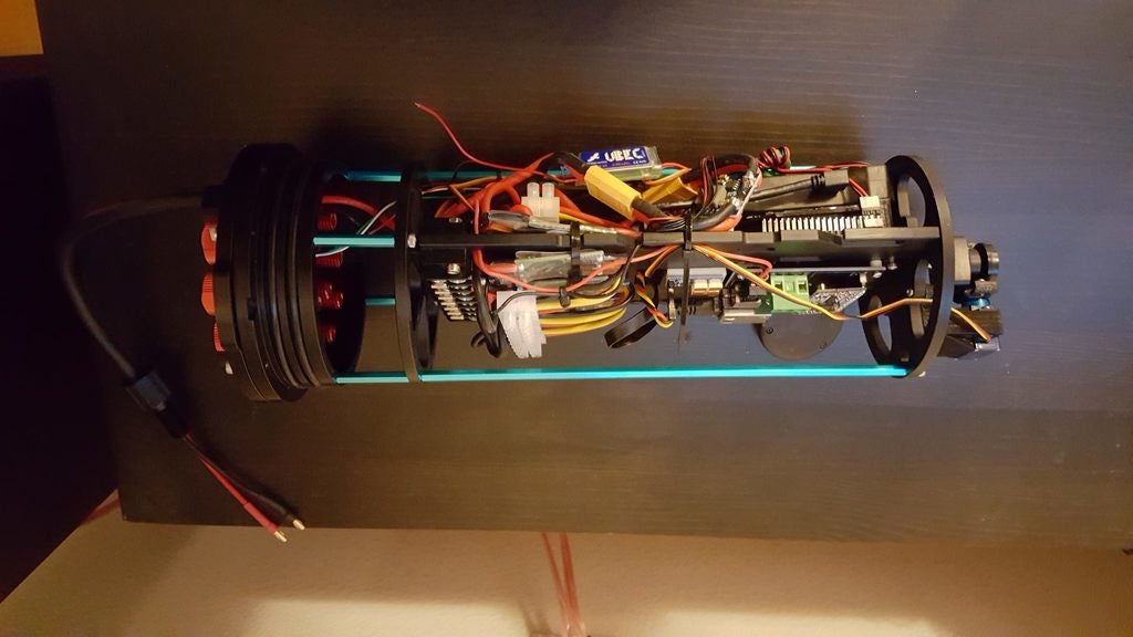 3d printed frames for a Blue Robotics Bluerov 2 by Piercet | Download ...