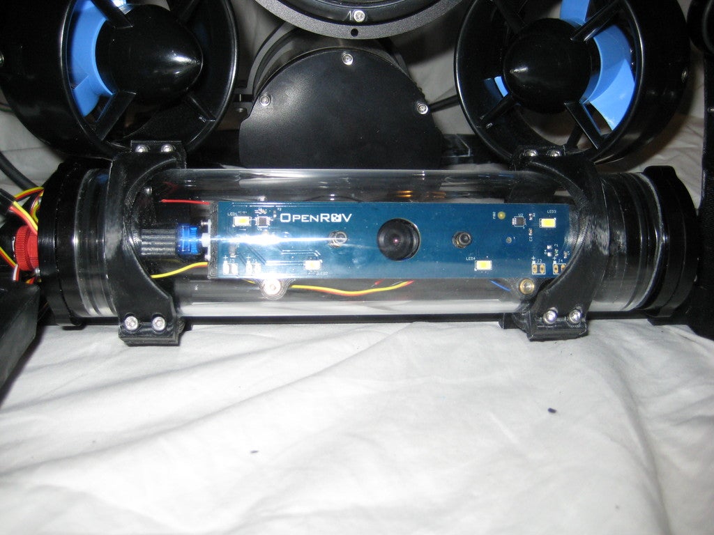 3d printed frames for a Blue Robotics Bluerov 2 by Piercet | Download ...