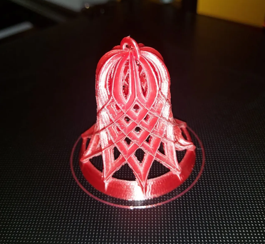 Open Lattice Christmas Bell 🕭 by Triple G Workshop | Download free STL ...