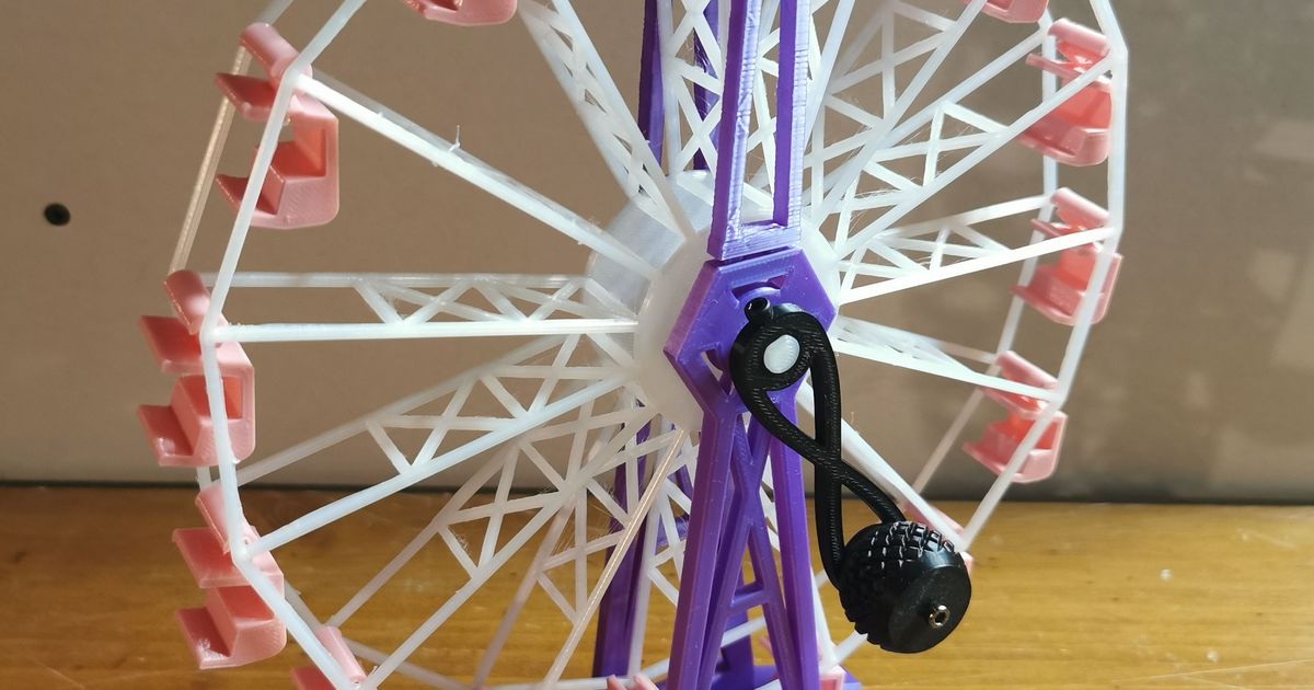 Ferris Wheel by Brutal3dprints | Download free STL model | Printables.com
