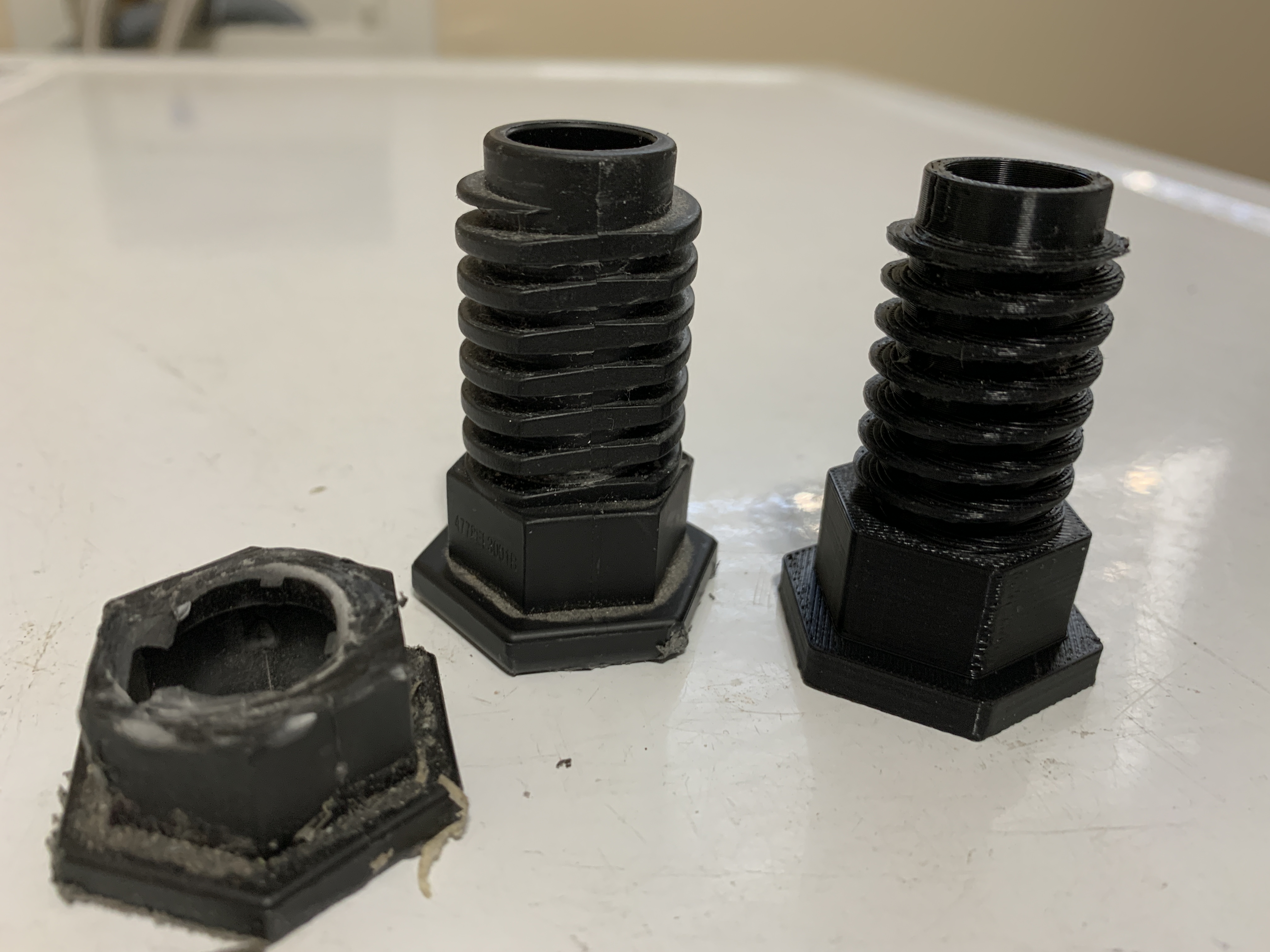 Leveling Leg (threaded foot) for Whirlpool and LG dryers (clothing) by ...