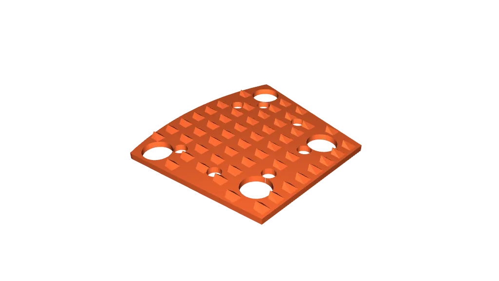 Roland KT-10 Slip Resistant Base plates by X-Gen | Download free STL ...