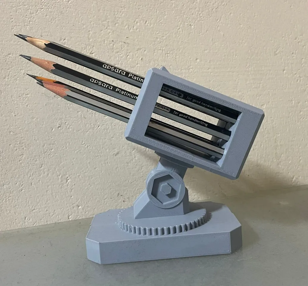 Missile luncher pencil stand by Dreadnaught160 | Download free STL ...