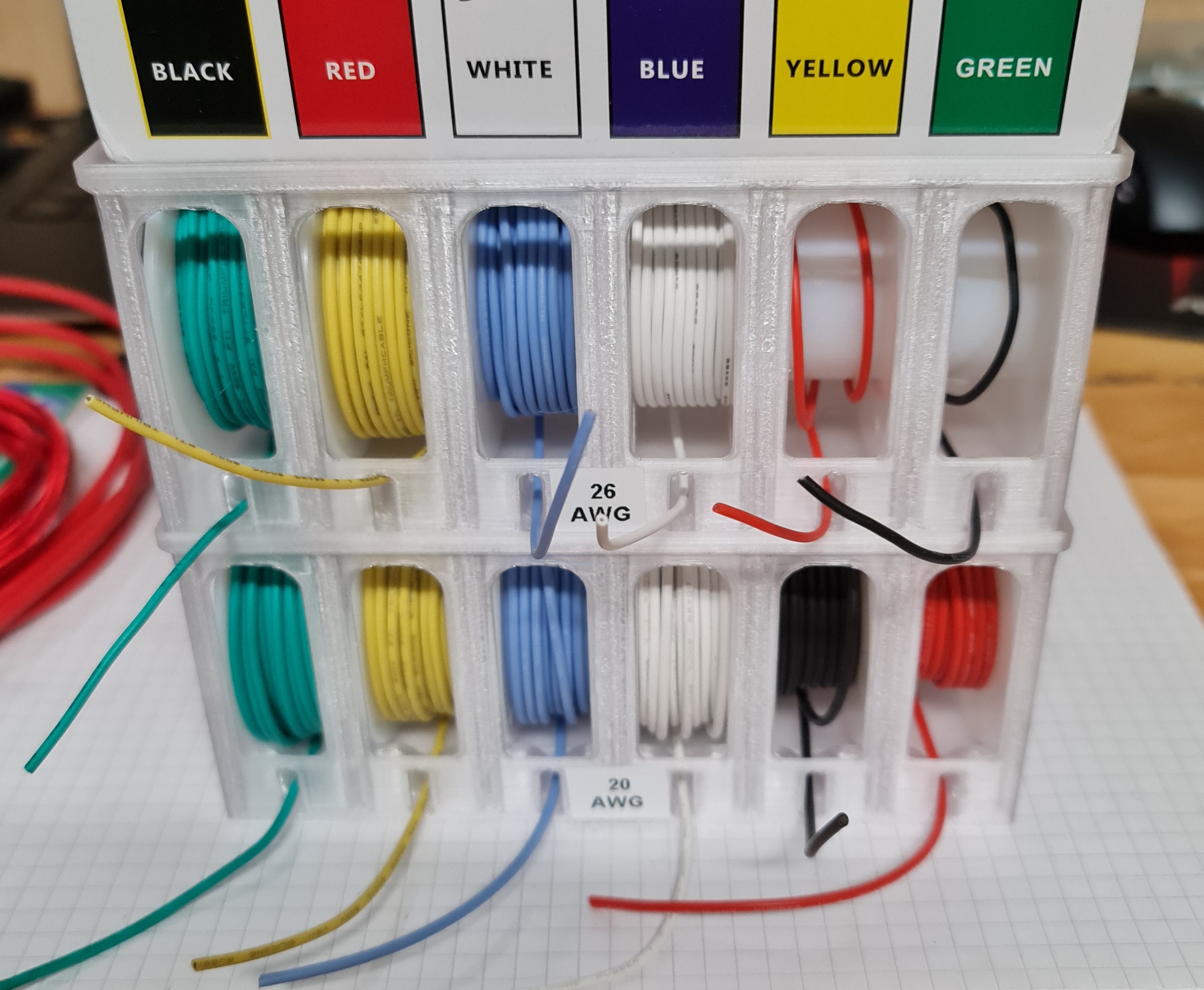 Wire Spool Holder (striveday) by Amarpal | Download free STL model ...