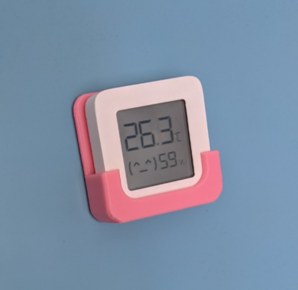 Mi Temperature and Humidity Monitor 2 Holder (No screw hole) by ...