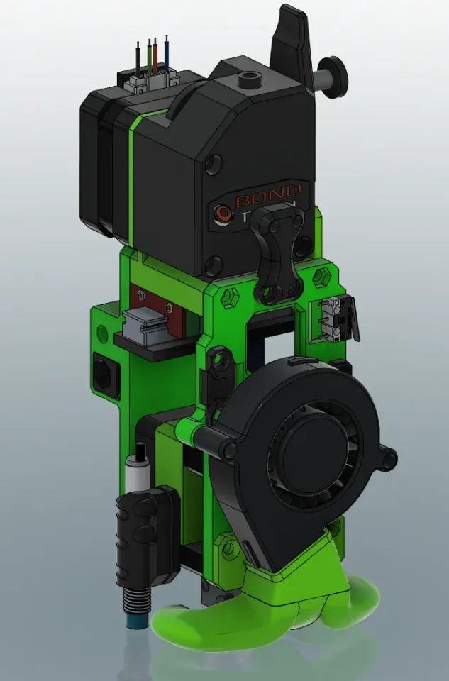 Sapphire Extruder by Kutvis Shityfish | Download free STL model ...
