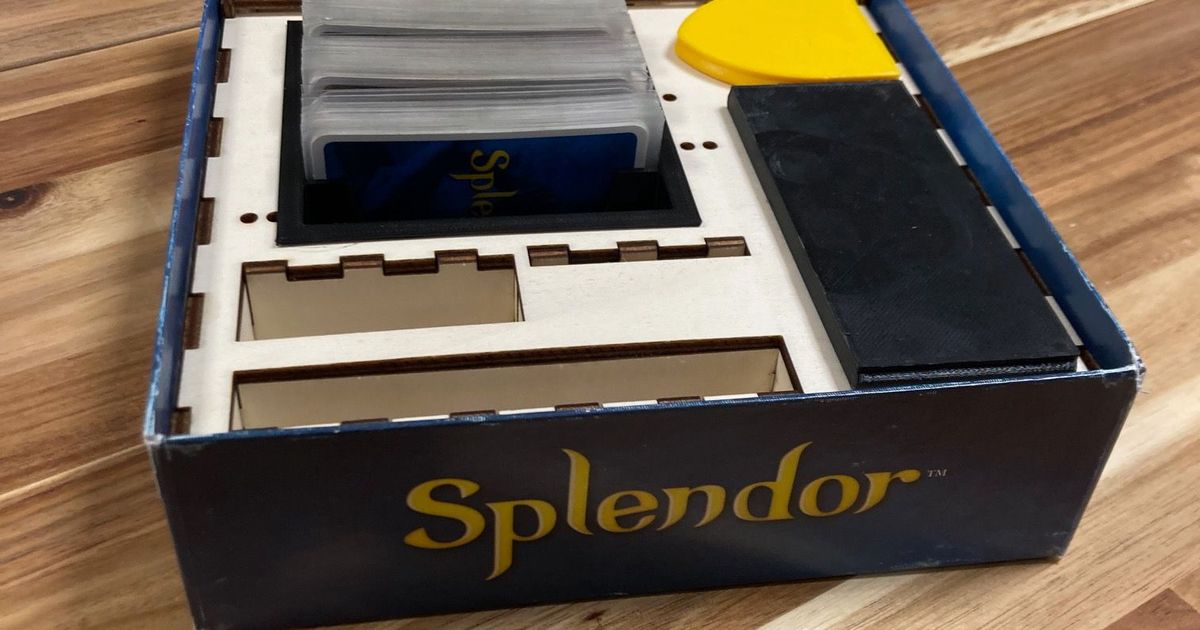 Remixes Splendor Blister Card box by Alexkid | Download free STL model ...