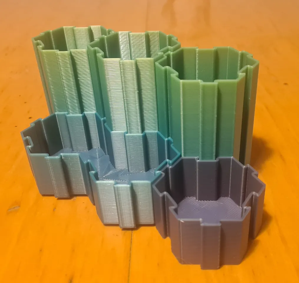 Modular Honeycomb Desk Organiser - REMIX by Googliola | Download free ...