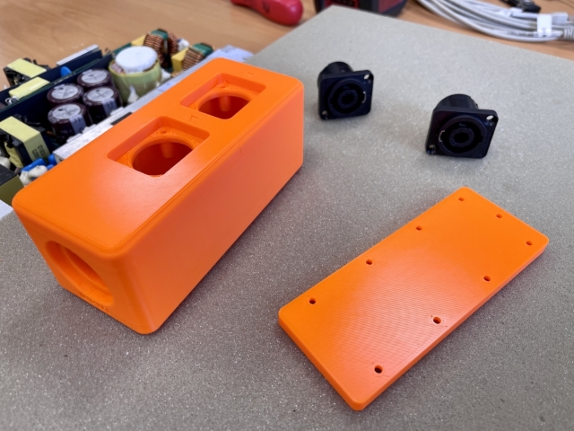 Speaker connectors case by marigu | Download free STL model ...