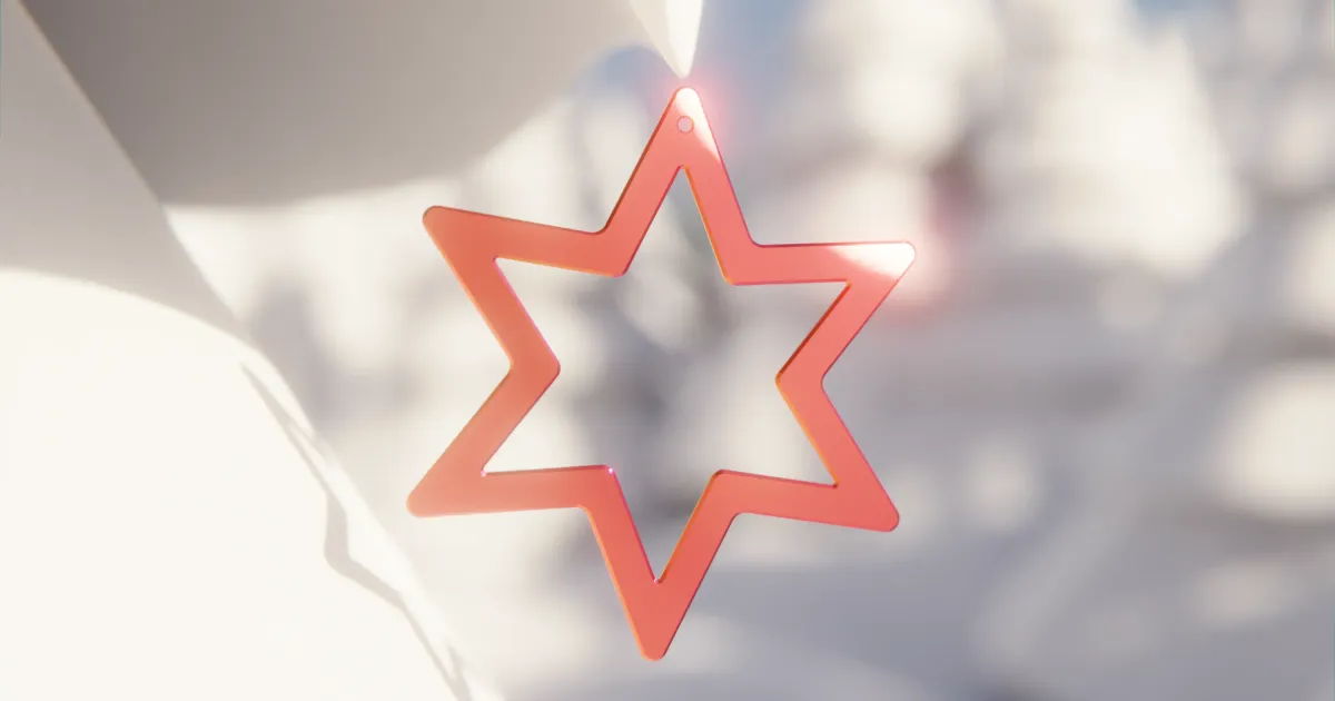 Large Six-Point Star Frames - Many Sizes with Parametric Fusion360 ...