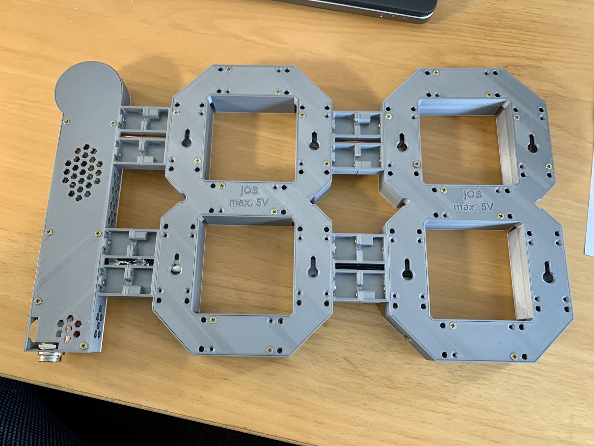 Big 7 Segment Custom display por marigu | Descargar modelo STL gratuito ...