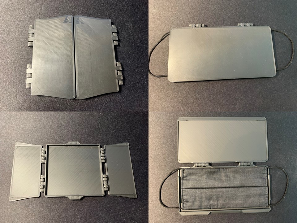 Mask Case Print-in-Place by pascalr | Download free STL model ...