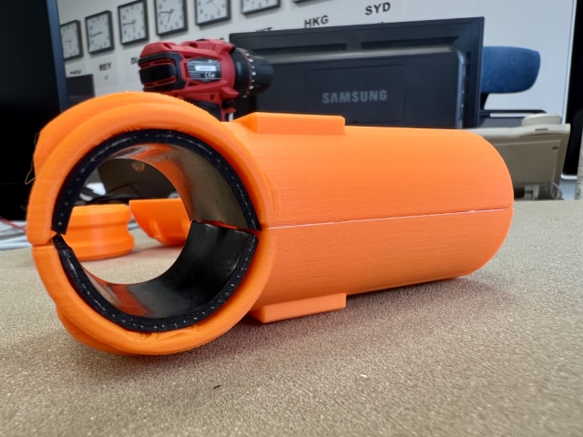 Tube pipe mount by marigu | Download free STL model | Printables.com