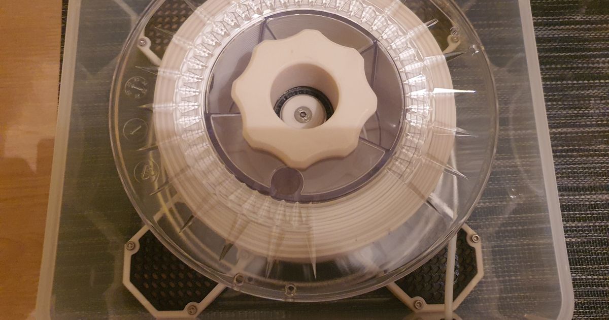 filament spool holder / box by Peter | Download free STL model ...