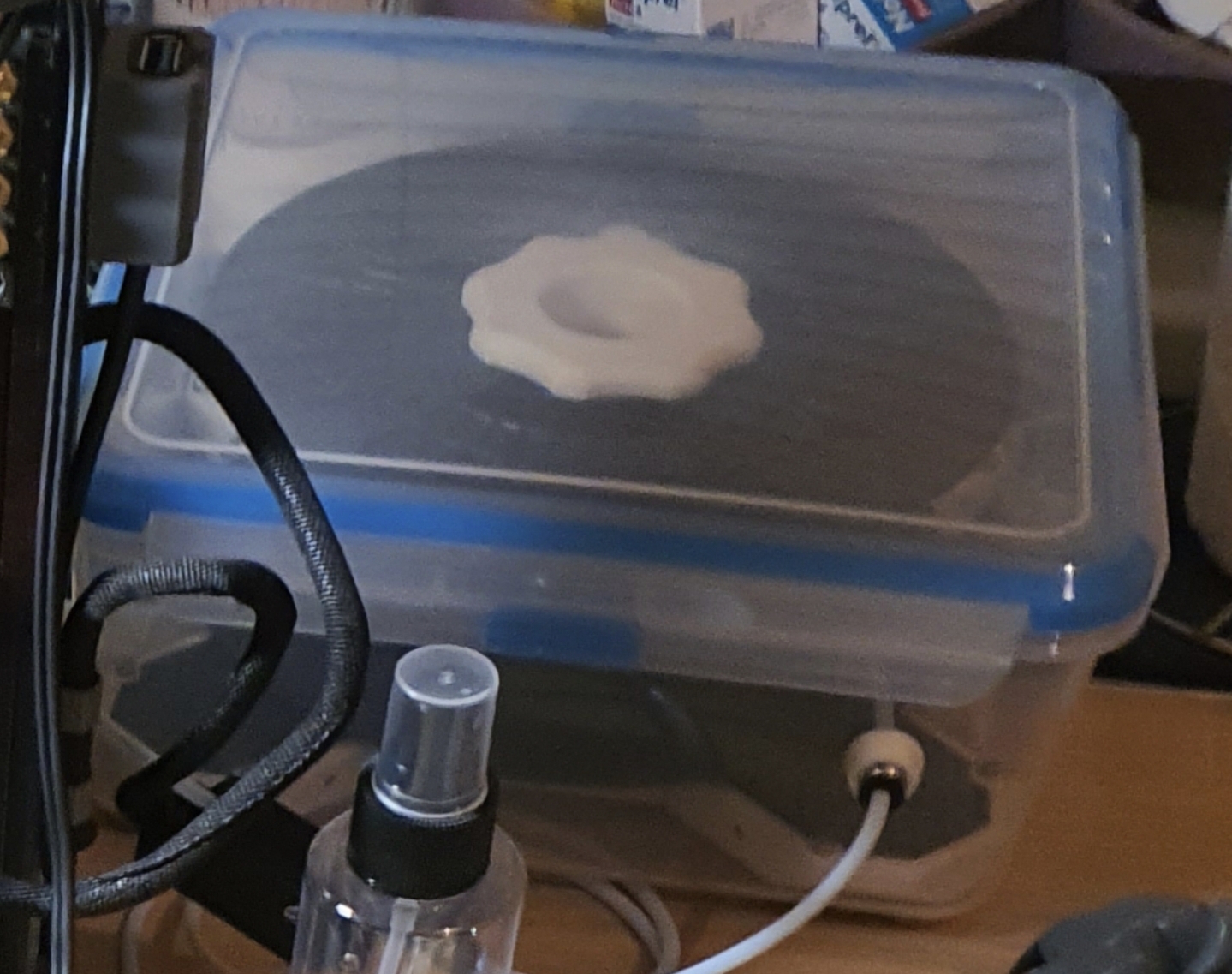 filament spool holder / box by Peter | Download free STL model ...