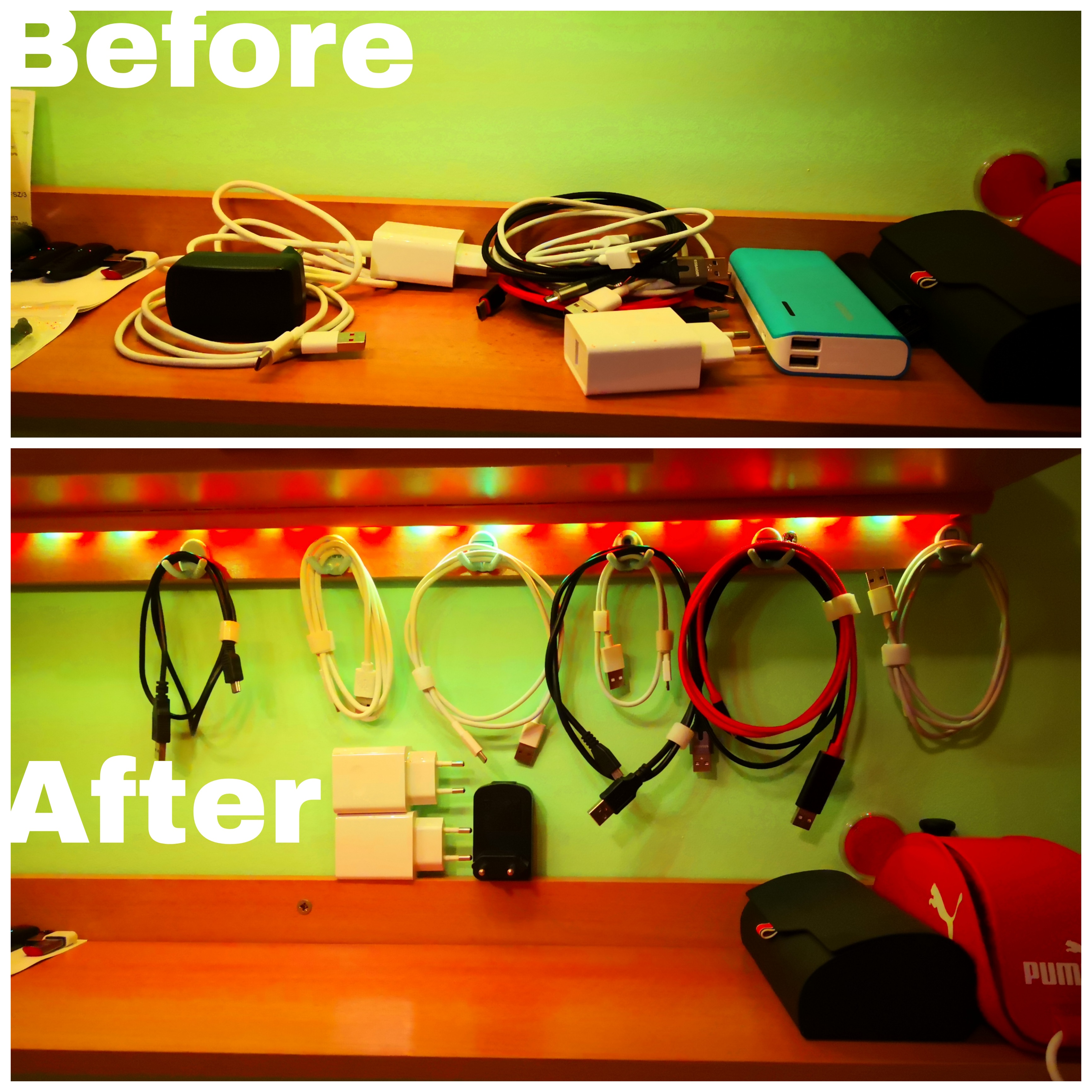 Wall cable organizer by HVRK_ | Download free STL model | Printables.com