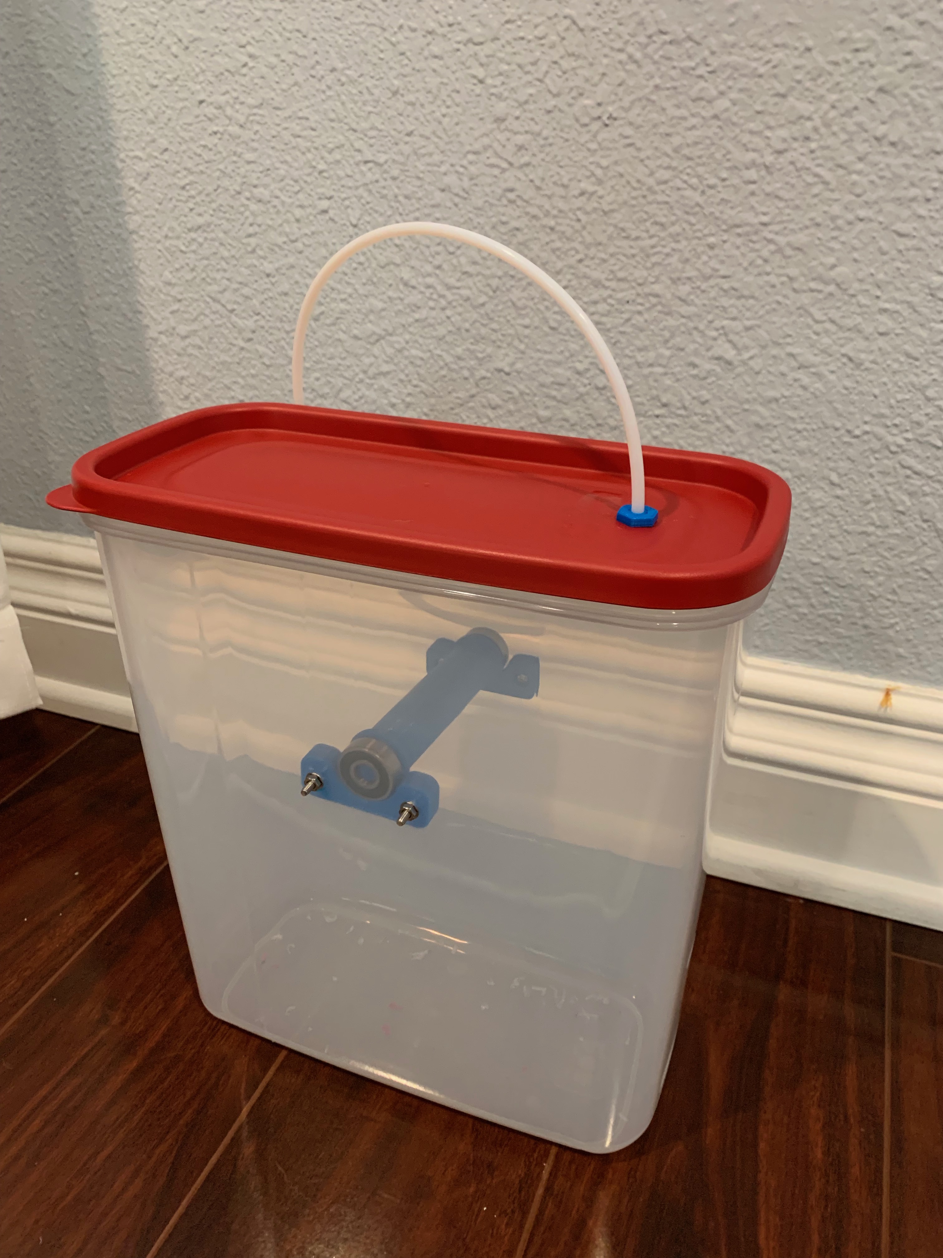 Airtight Filament Storage Container and Spool Holder (Drybox) by ...