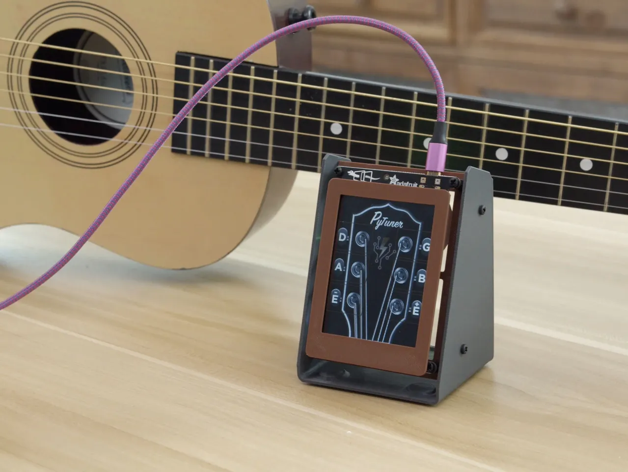 PyPortal Guitar Tuner by Adafruit | Download free STL model ...