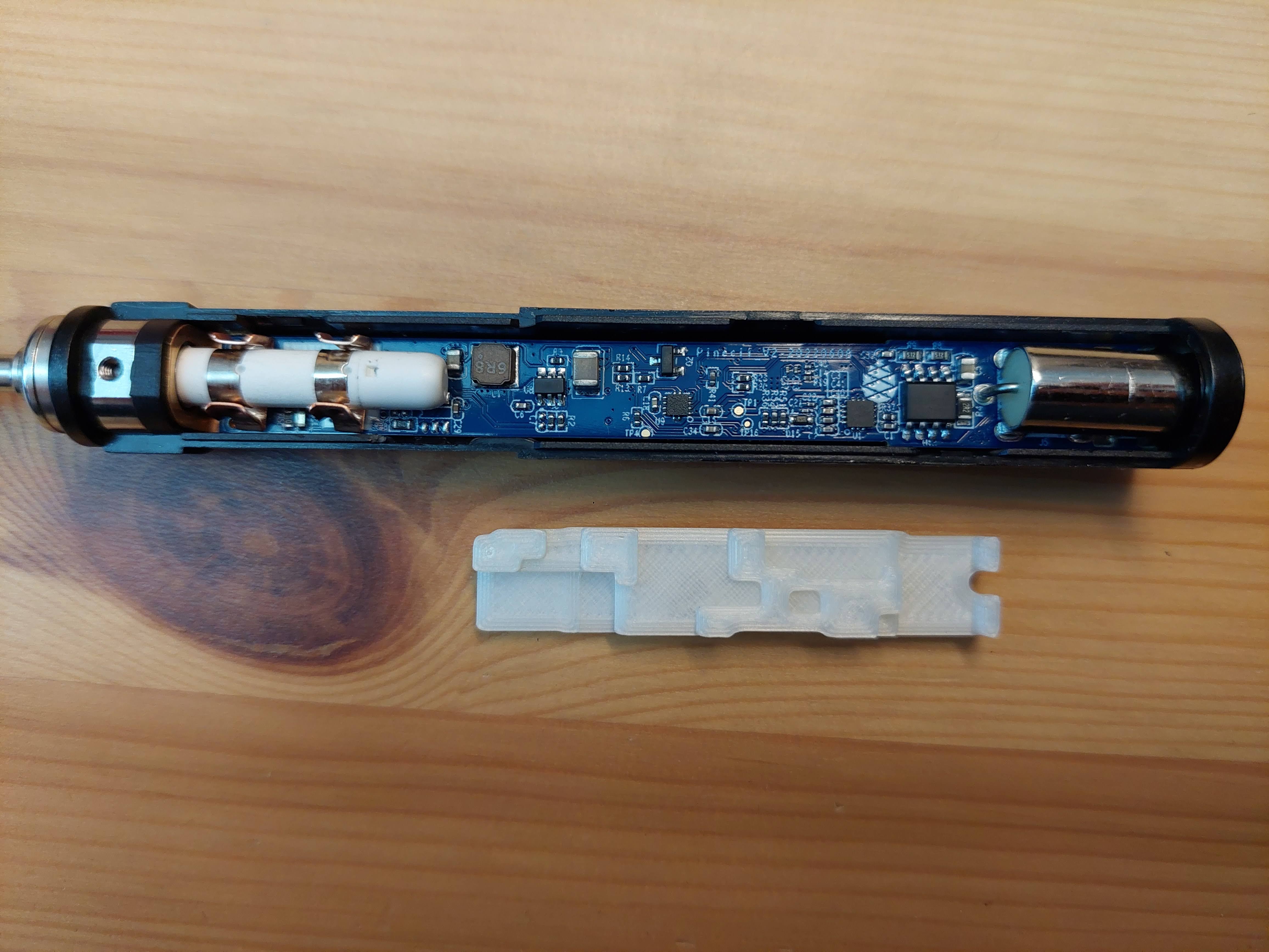 Pinecil V2 soldering iron T12 tip components protector by KarolNI ...
