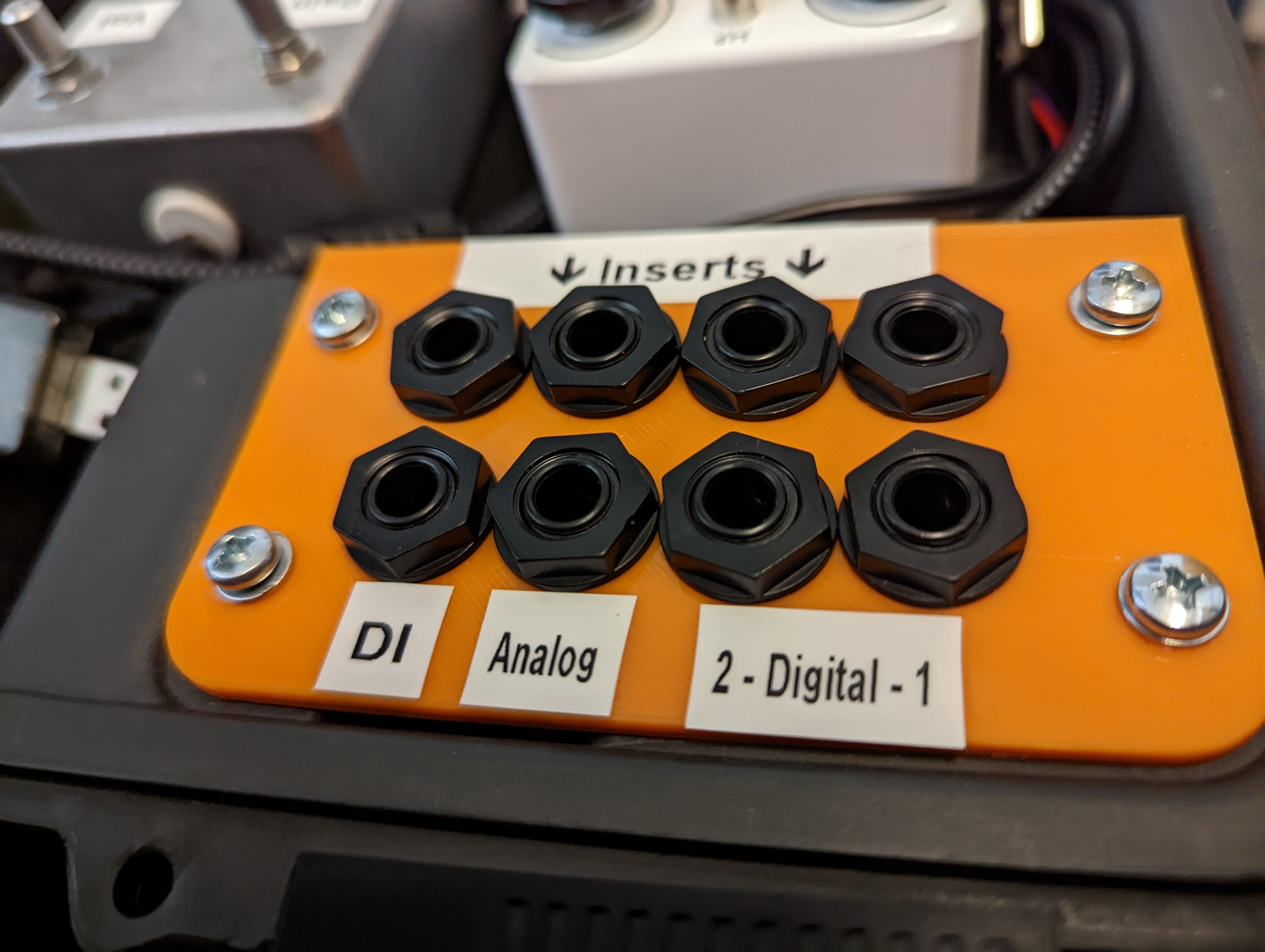 Boss BCB-60 customized I/O panels by byteborg | Download free STL model ...
