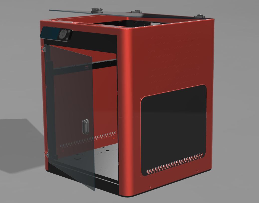 Bambulab P1P enclosure by Ch'tis Makers | Download free STL model ...
