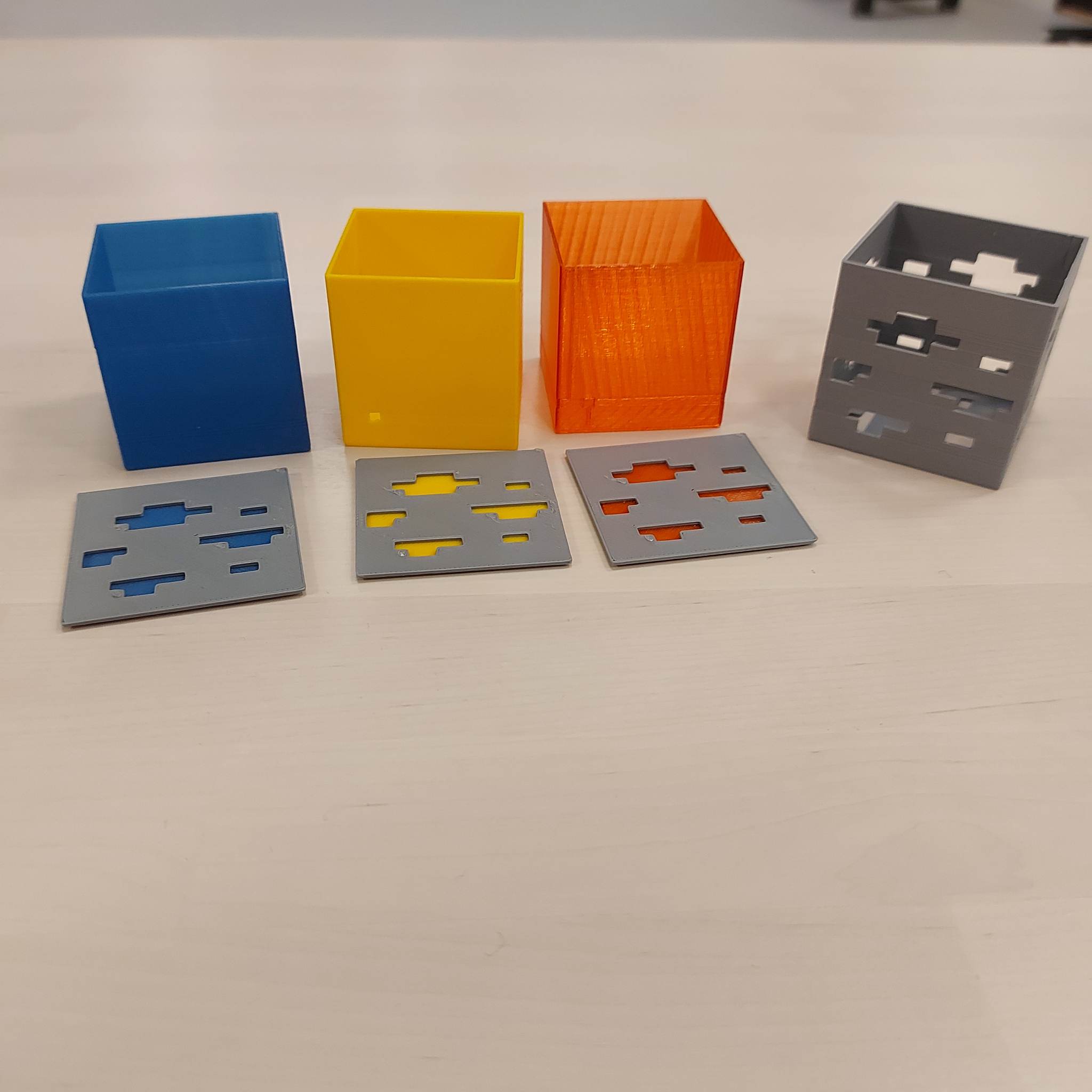 Minecraft ore lamp by adekribre | Download free STL model | Printables.com