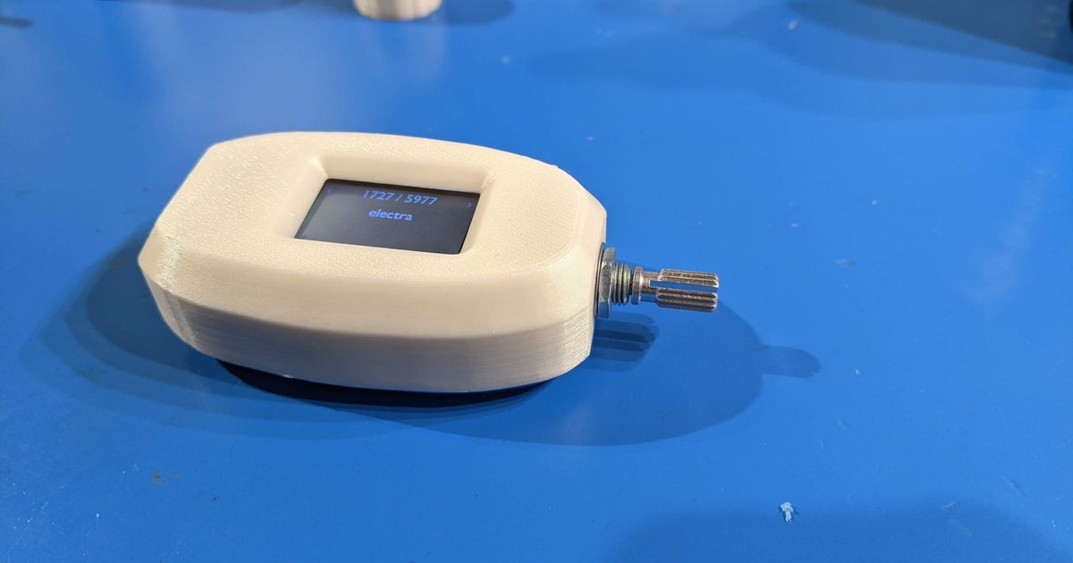 Knobby EC11 rotary encoder mod by Kartoffel | Download free STL model ...