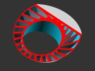 LED-Ring diffuser (12,16,24×Neopixel) by Jack | Download free STL model ...