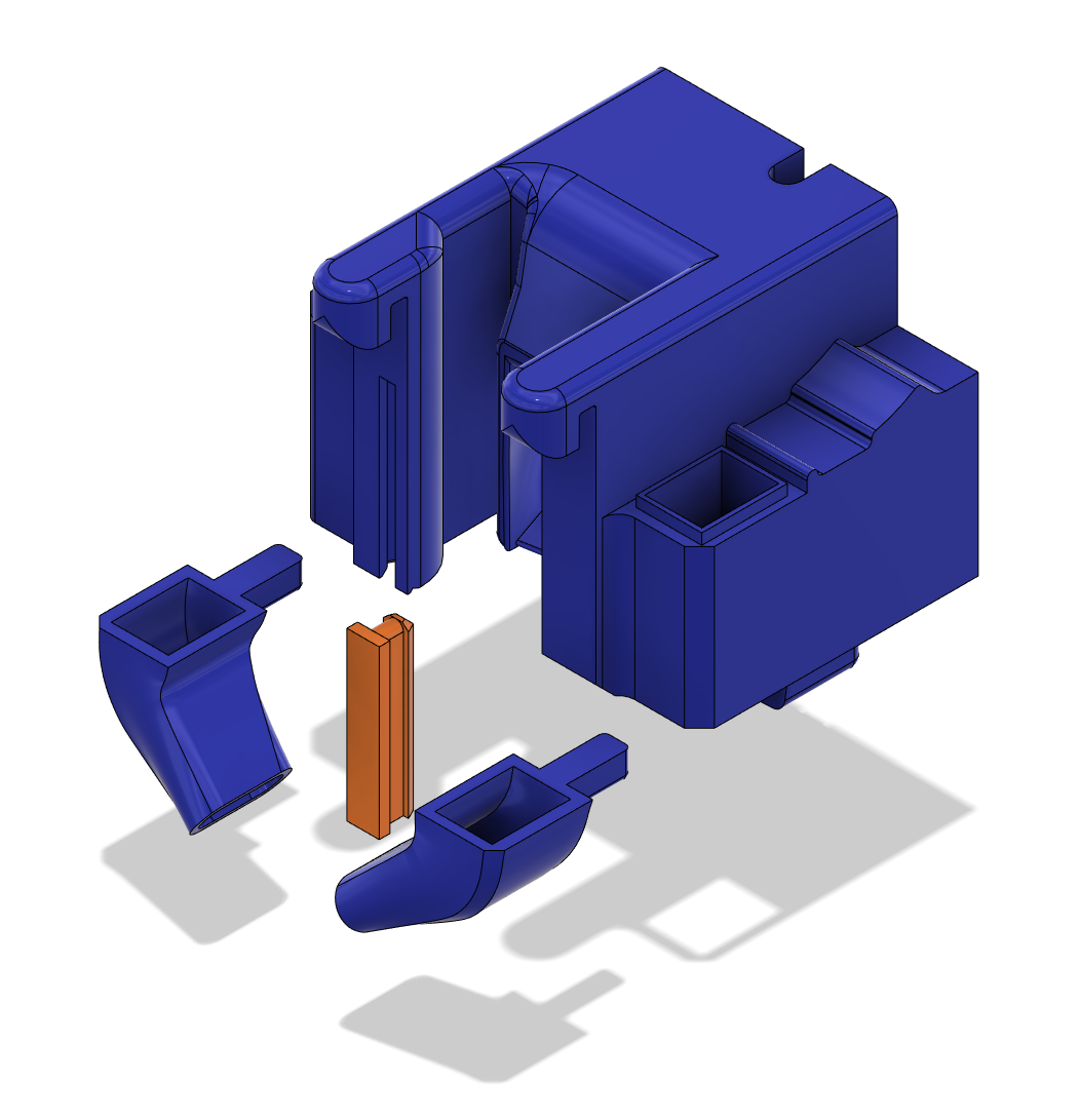 Ender 5 Pro Hot End Cooling Upgrade by Designed2Print | Download free ...